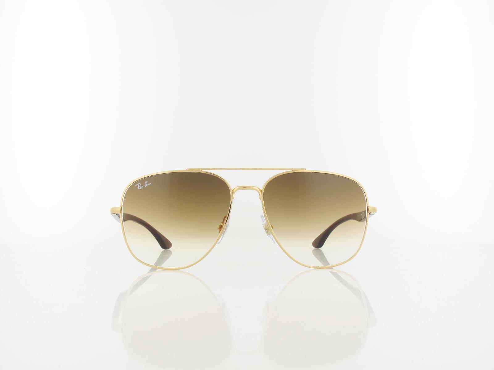 Ray Ban RB3683 001/51 56 arista / light brown gradient