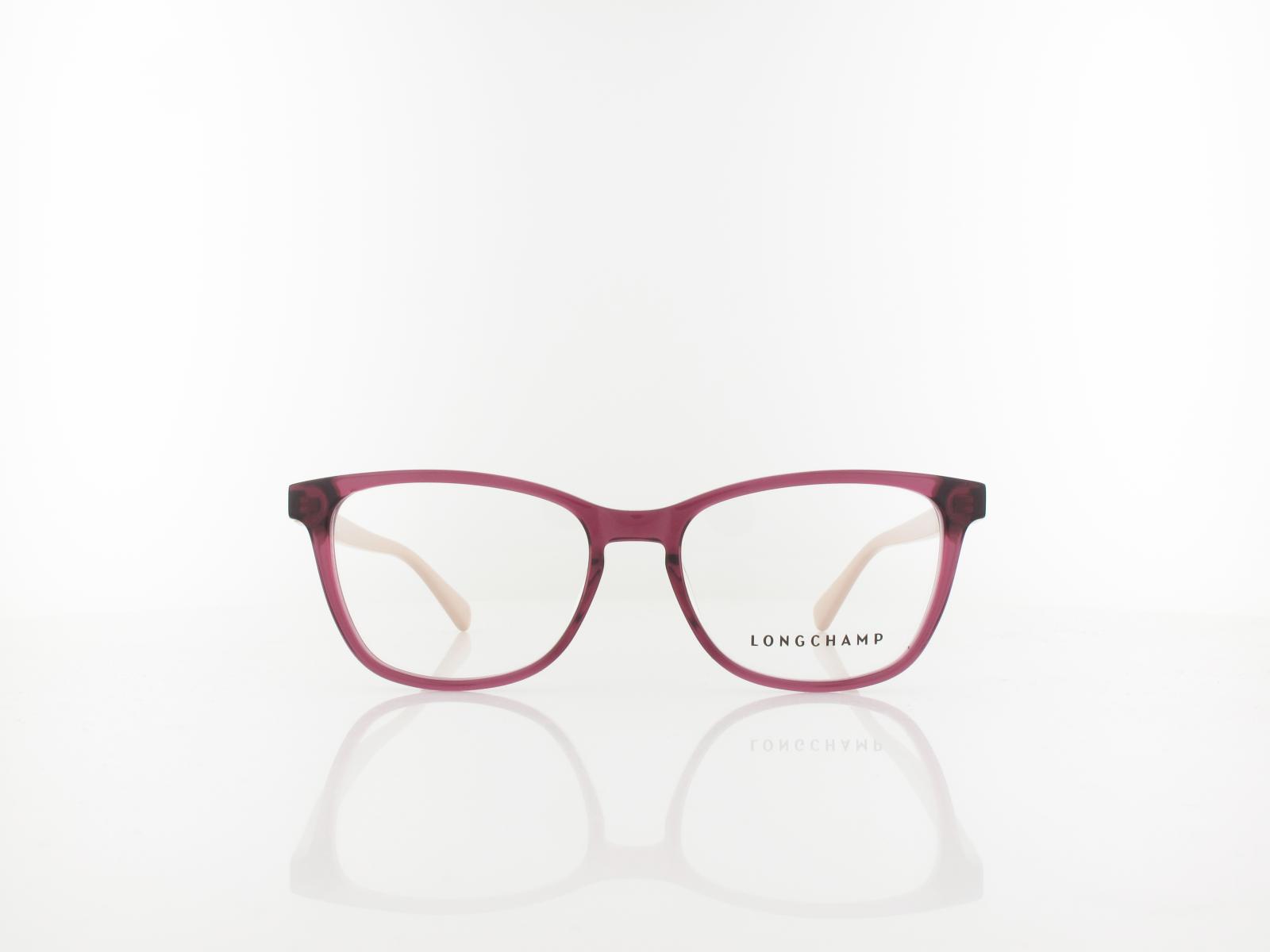 Longchamp LO2647 515 51 purple rose