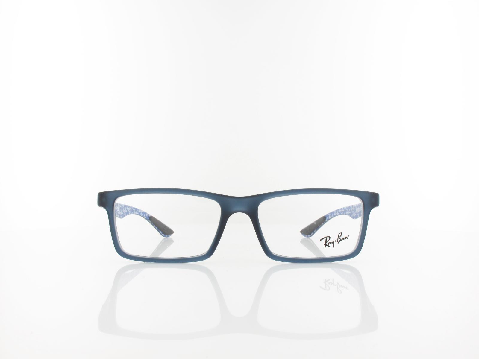 Ray Ban RX8901 5262 55 demi gloss blue