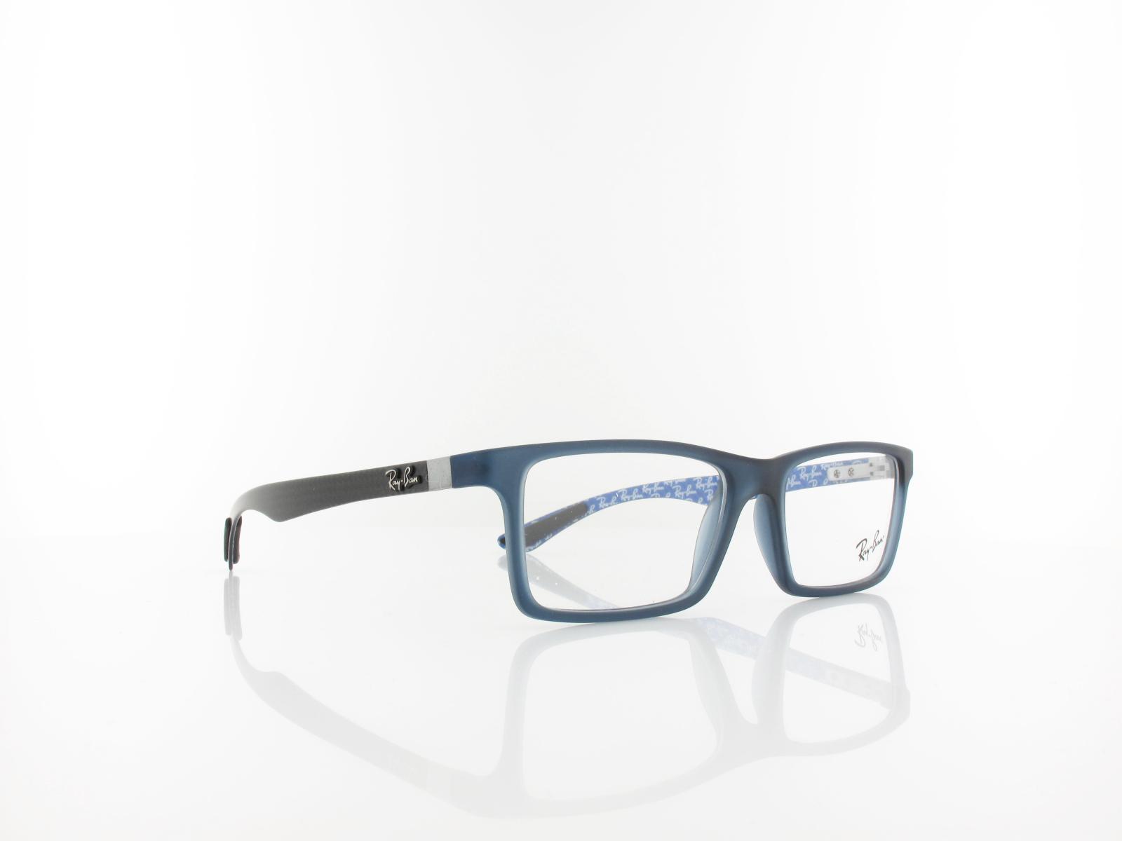 Ray Ban RX8901 5262 55 demi gloss blue