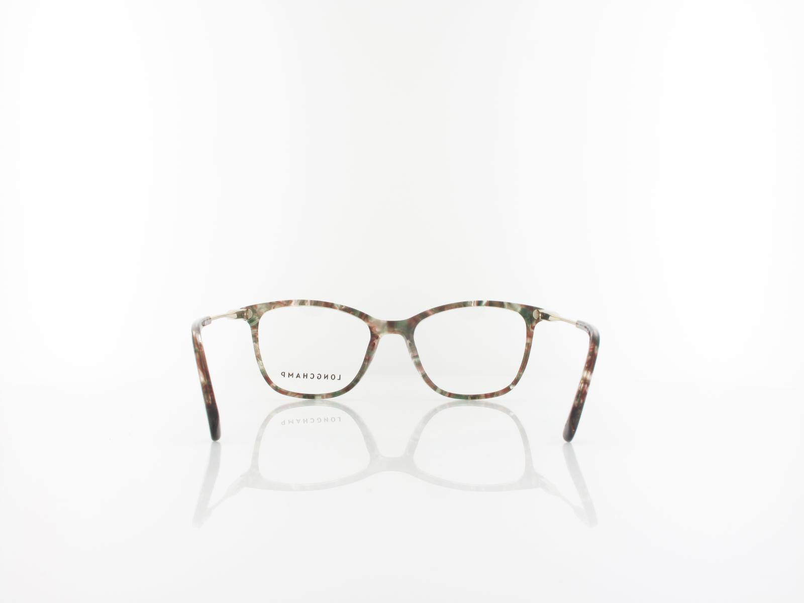 Longchamp LO2683 306 49 textured green