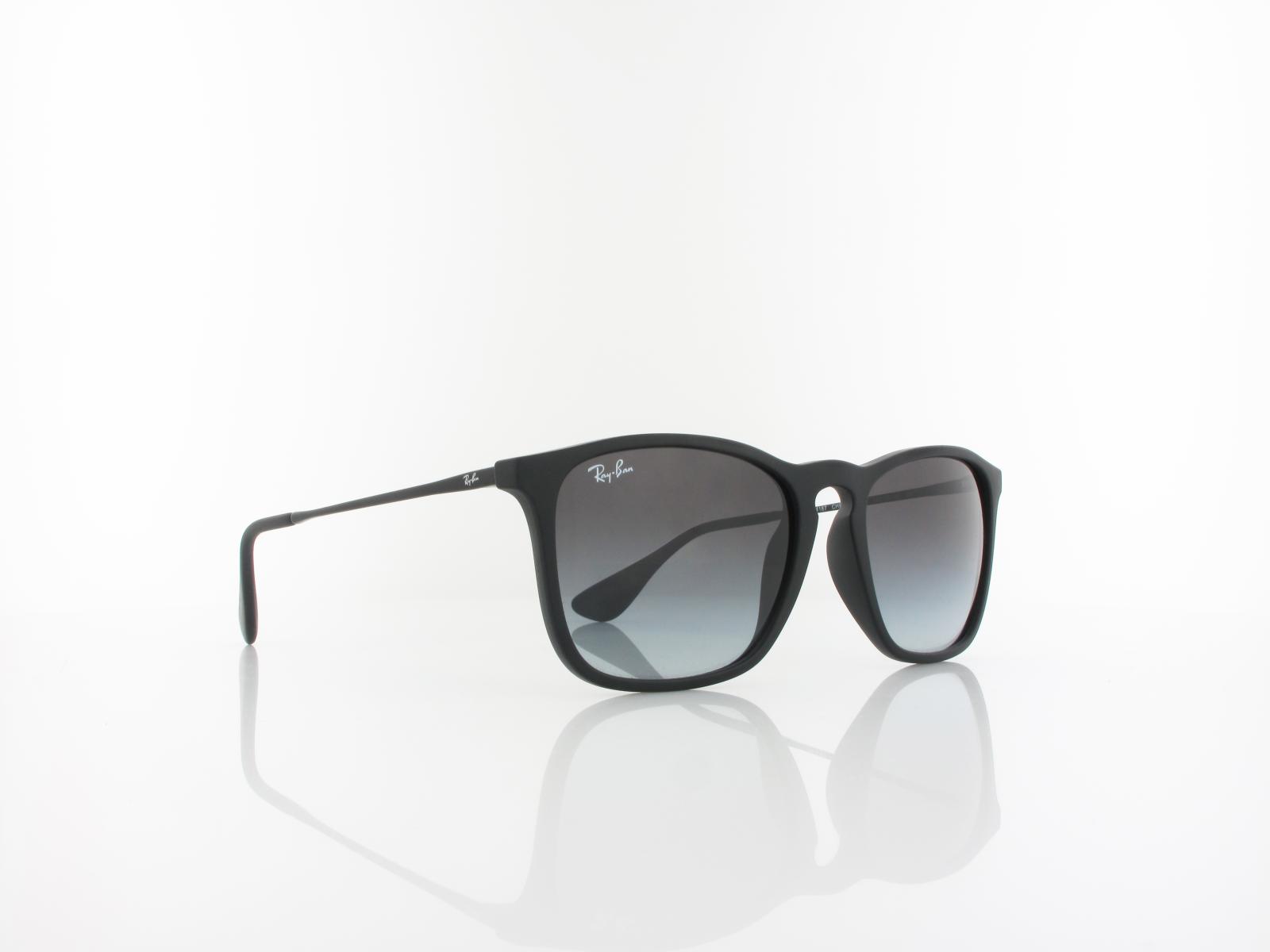Ray Ban Chris RB4187 622/8G 54 rubber black / grey gradient