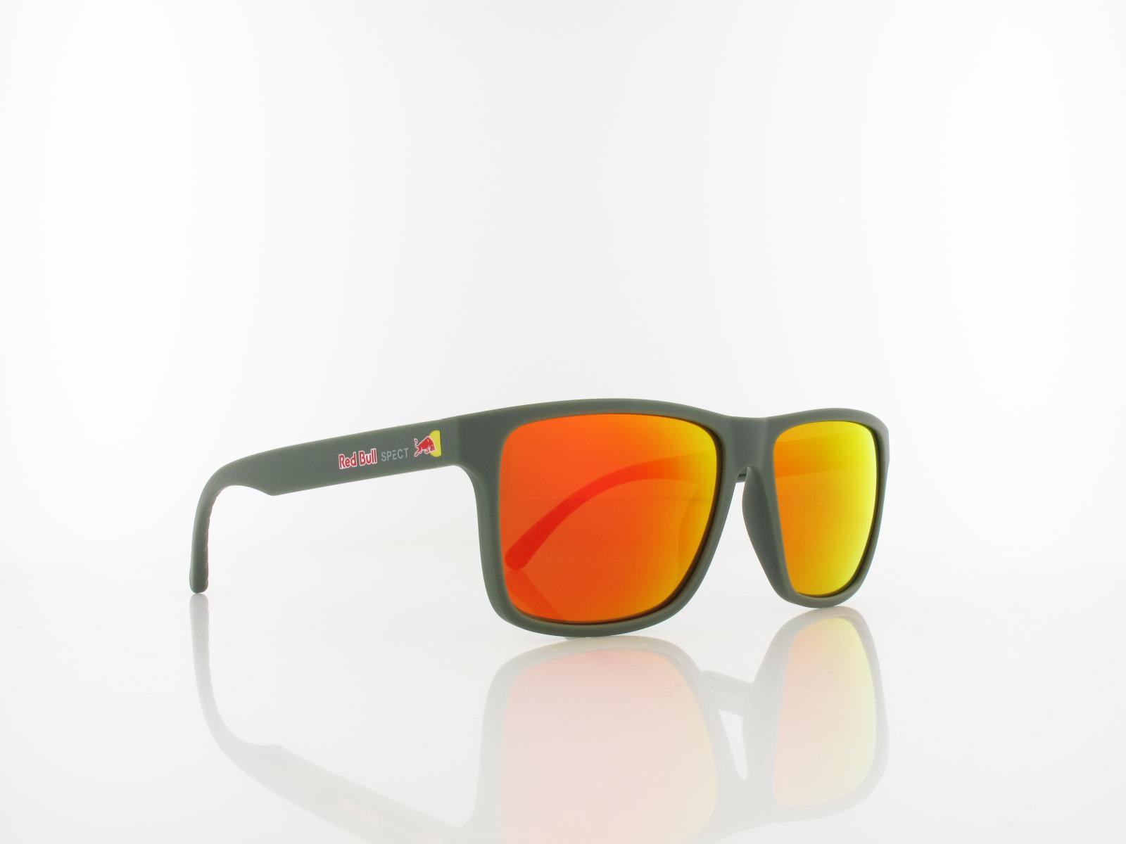 Red Bull SPECT MAZE 003P 58 green / brown with red mirror polarized