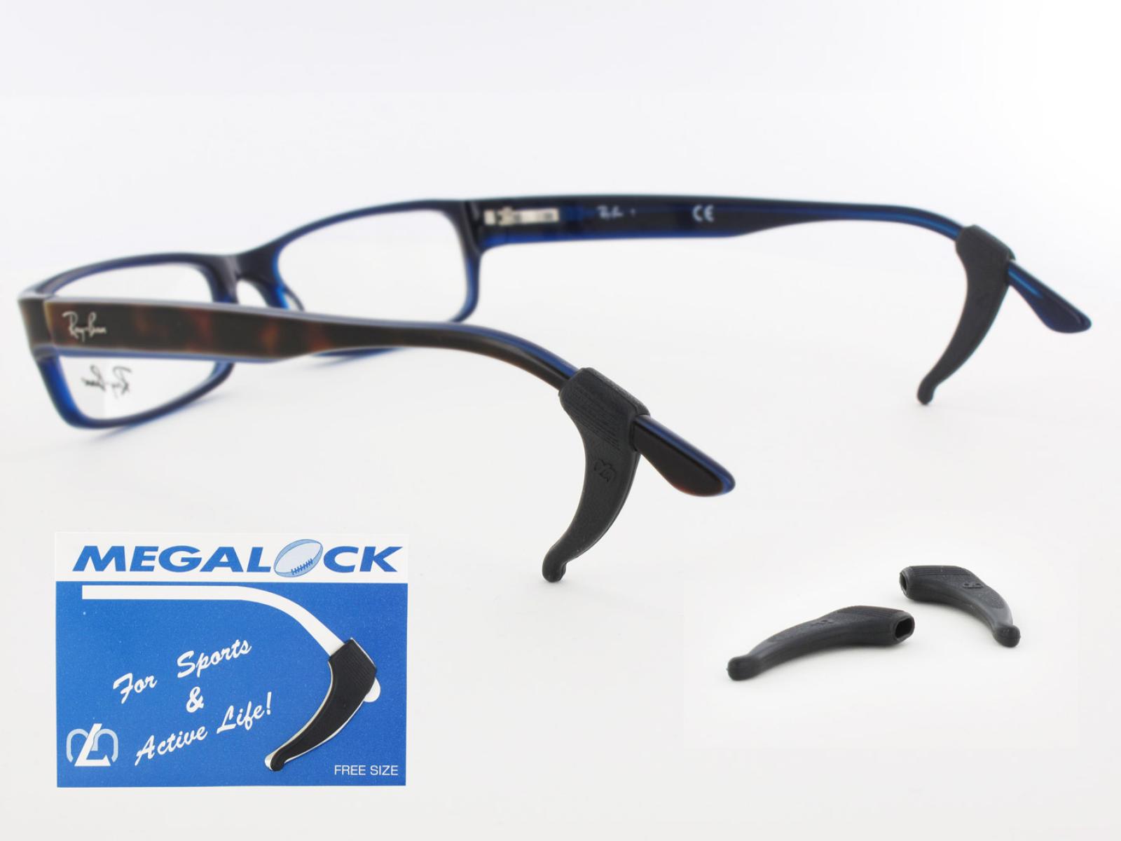 Megalock Sportbügelenden schwarz