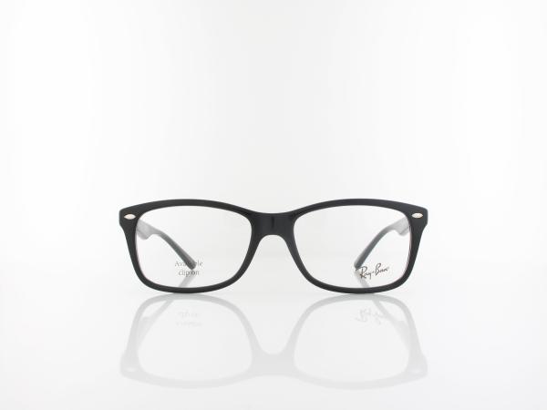 Ray Ban RX5285 2034 53 black on transparent