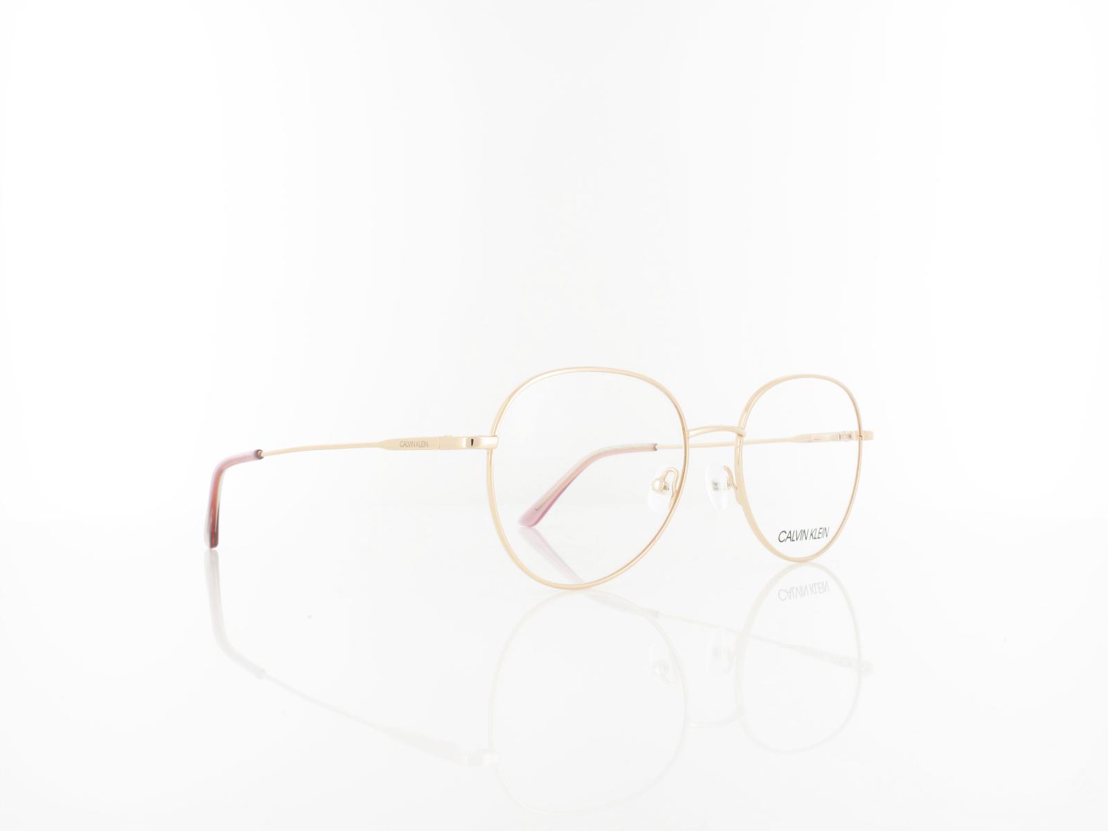 Calvin Klein CK19130 780 52 rose gold