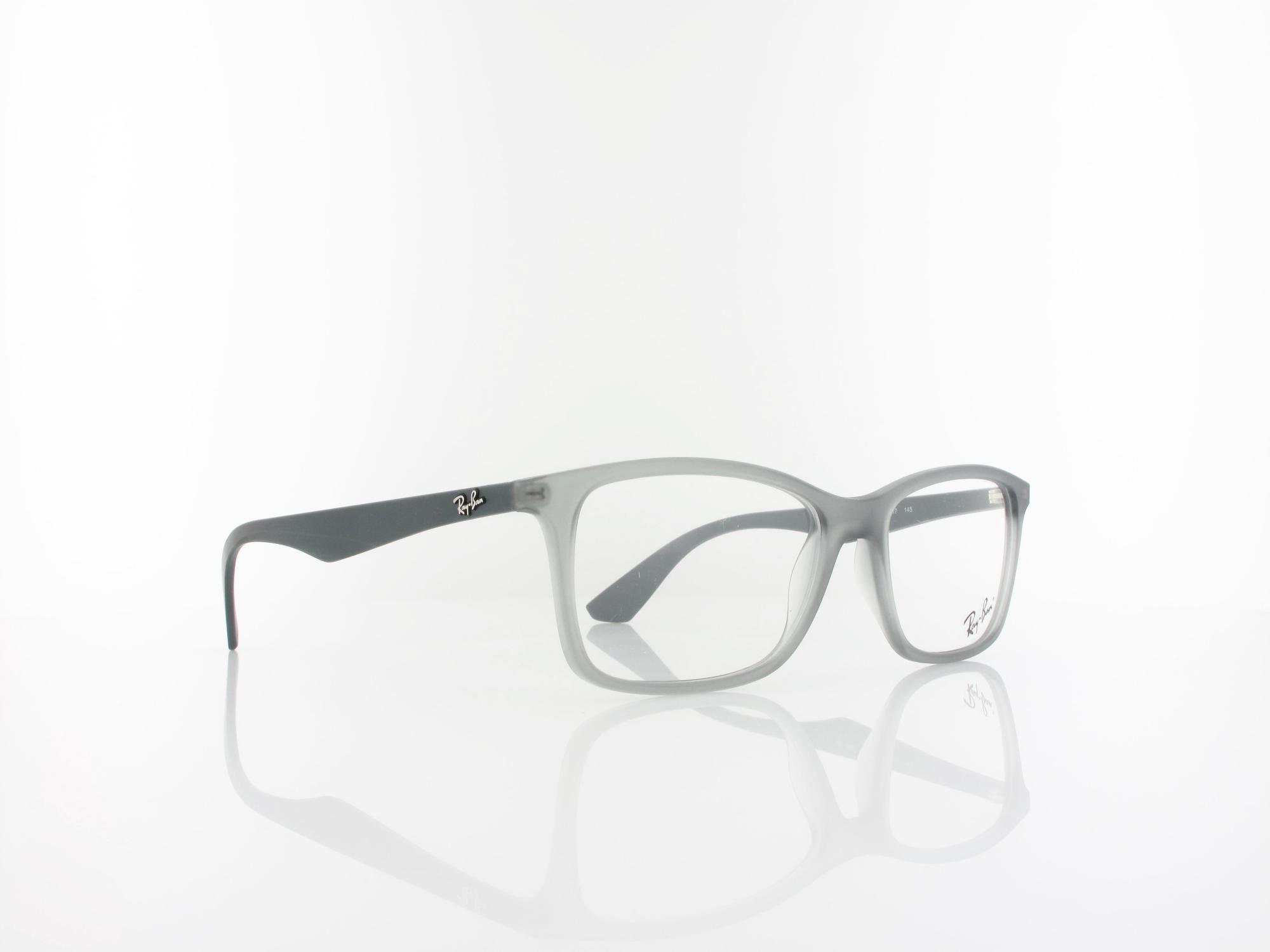 Ray Ban RX7047 5482 56 matte transp grey